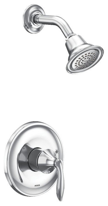 Moen Eva M-Core 2-Series Single-Handle Shower Faucet, One-Function, 1. ...