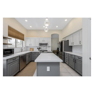 Mary & Bohan’s Kitchen Renovation - Classique Chic - Cuisine - Phoenix ...