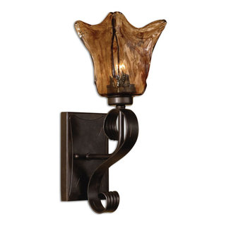 Uttermost Vetraio Glass Wall Sconce - Traditional - Wall Sconces - by ...