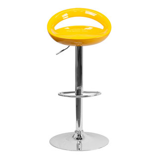 Black Contemporary Barstool CH-TC3-1062-BK-GG - Contemporary - Bar ...