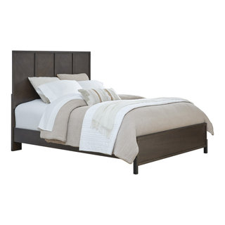 Stephenson King Bed, Nutmeg Brown - Transitional - Platform Beds - by Progressive Furniture | Houzz