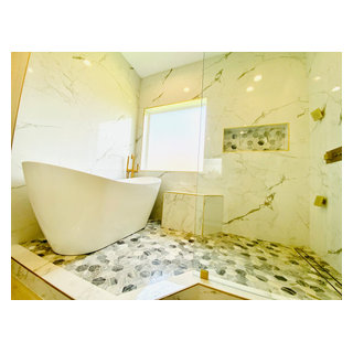 Master bathroom in Fosters Ridge in Conroe - Victorian - Bathroom ...