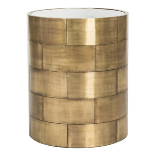 Amber Round Side Table - Contemporary - Side Tables And End Tables - by ...