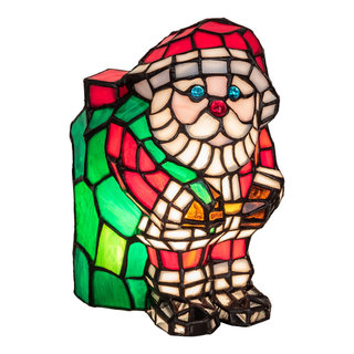 9" Santa Claus Accent Lamp - Contemporary - Table Lamps - by Buildcom ...