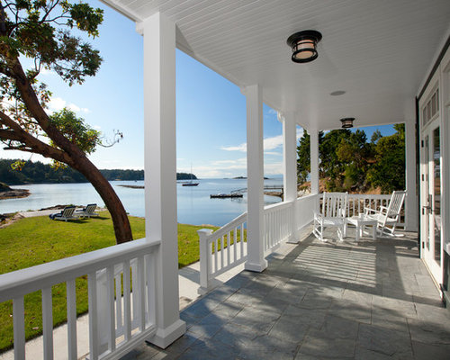 Front Porches Without Railings Ideas, Pictures, Remodel and Decor