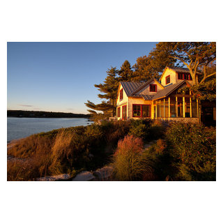 Camp Rebuild - Rustic - Exterior - Boston - by Knight Associates | Houzz AU