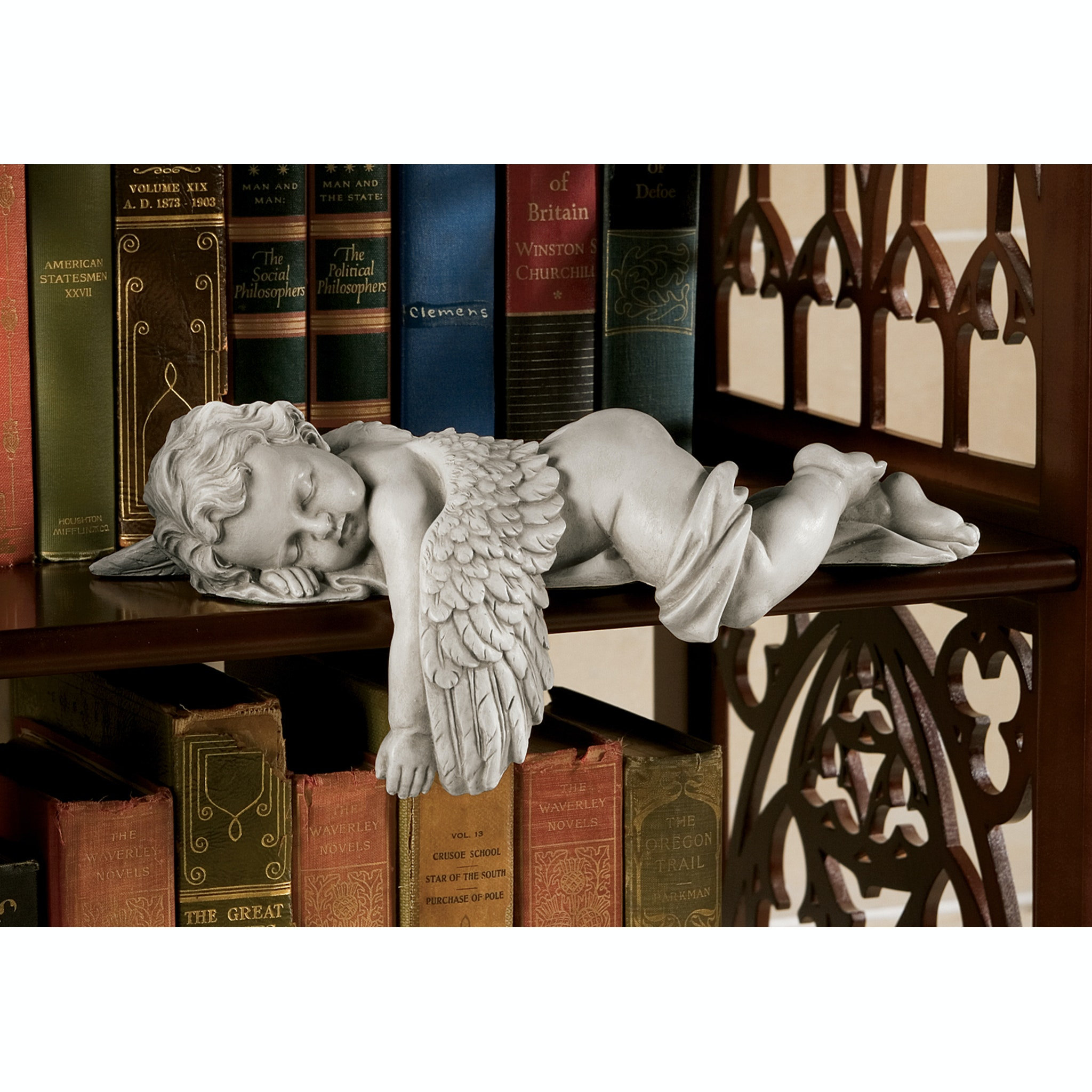 Sleepy Time Baby Angel Statue - Traditional - Garden Statues And Yard ...