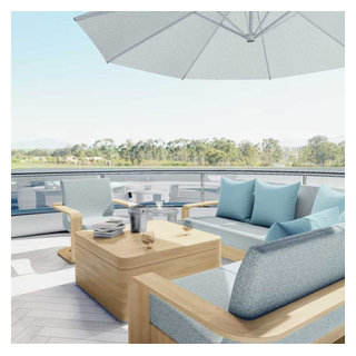 Rendering Styling Examples - Beach Style - Deck - Philadelphia - by ...