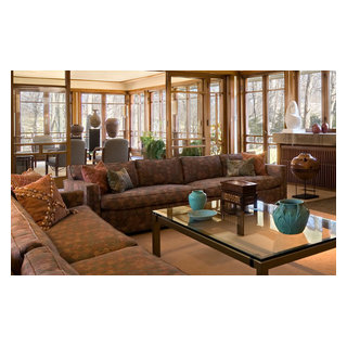 Frank Lloyd Wright Residence - Living Room - Chicago - by Laurel ...