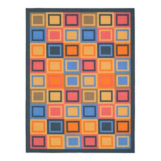 Safavieh Metropolis Collection MTP531 Rug, 4'7"x6'6" - Contemporary ...
