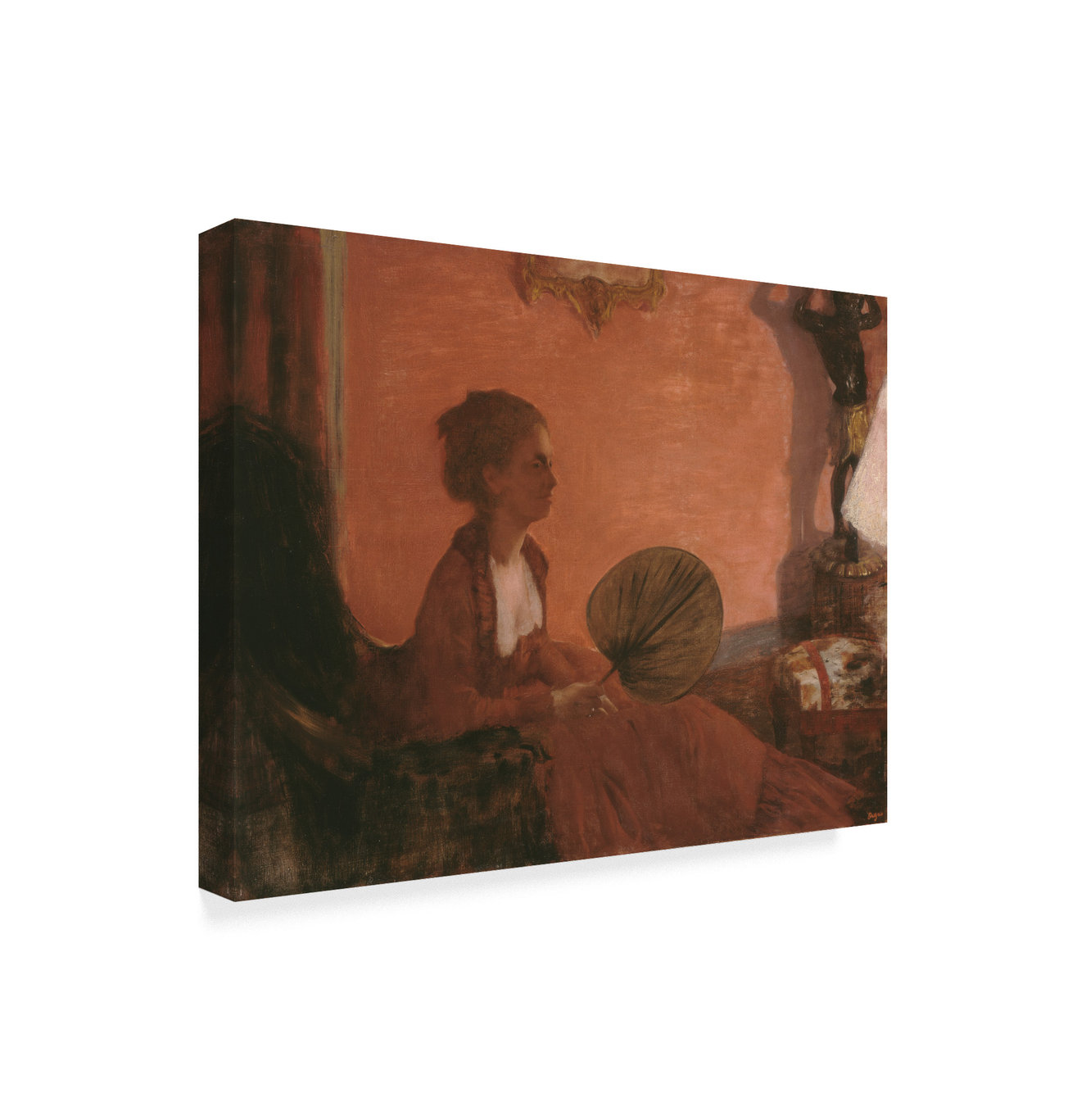 Edgar Degas 'Madame Camus' Canvas Art, 32"x24" - Traditional - Prints ...