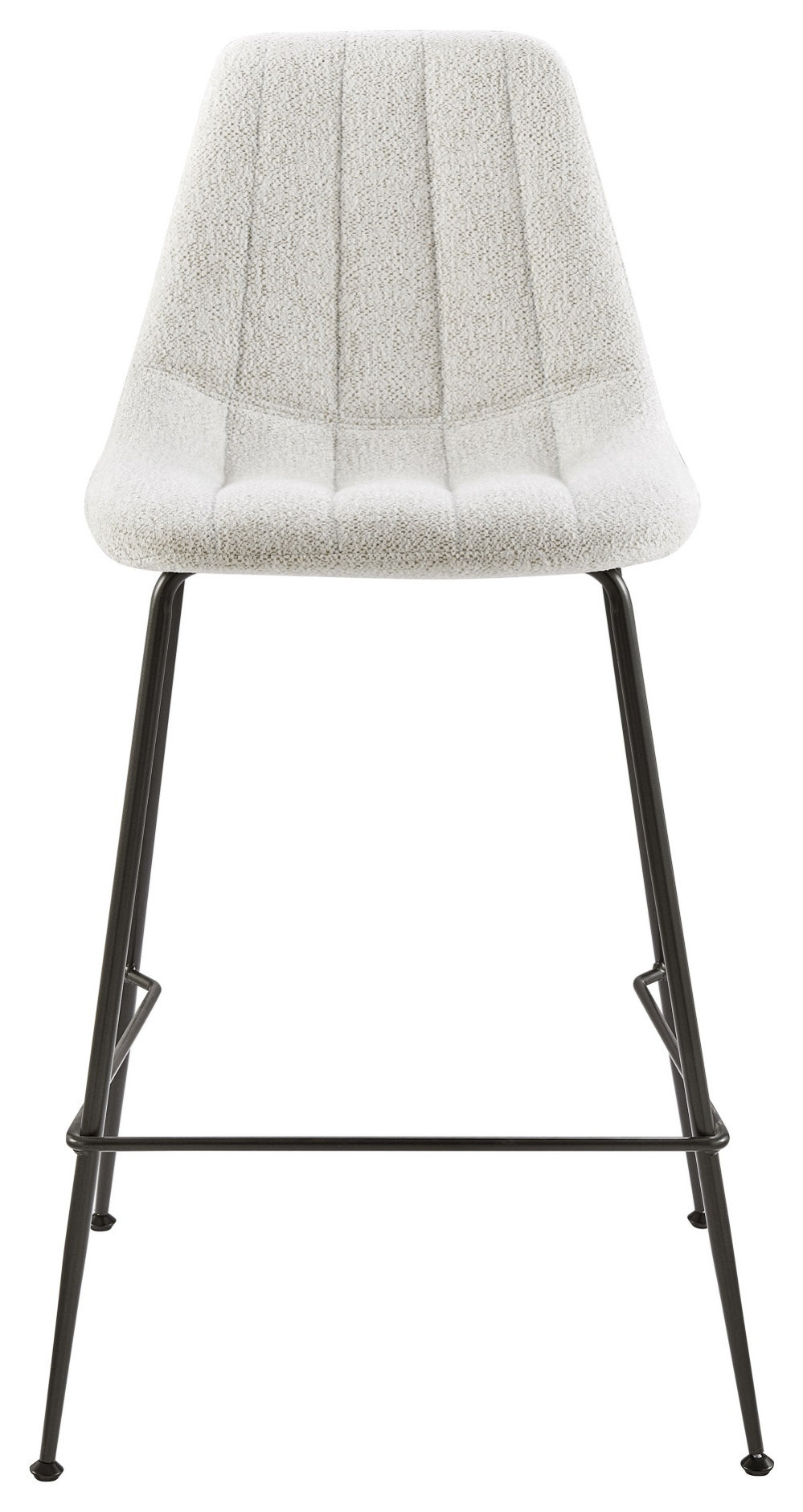 Robert Fabric Counter Stool, Set of 4 - Midcentury - Bar Stools And ...