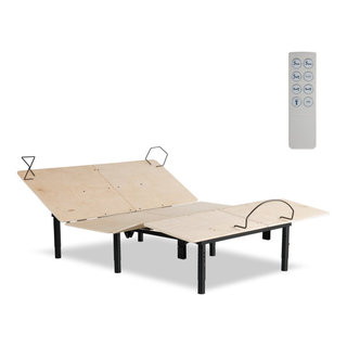 Modern Adjustable Bed Frame, One Touch Button to a Level Positions ...