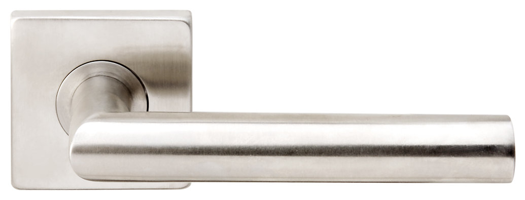 Frankfurt Lever, Half Passage, Backset, Left Hand, Satin Stainless ...