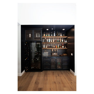 Moody Bar - Modern - Home Bar - San Diego - by La Costa Cabinets ...