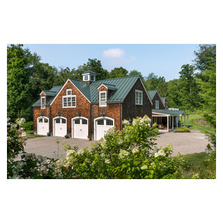 Family Gathering Place - Traditional - Garage - Boston - by Crisp ...