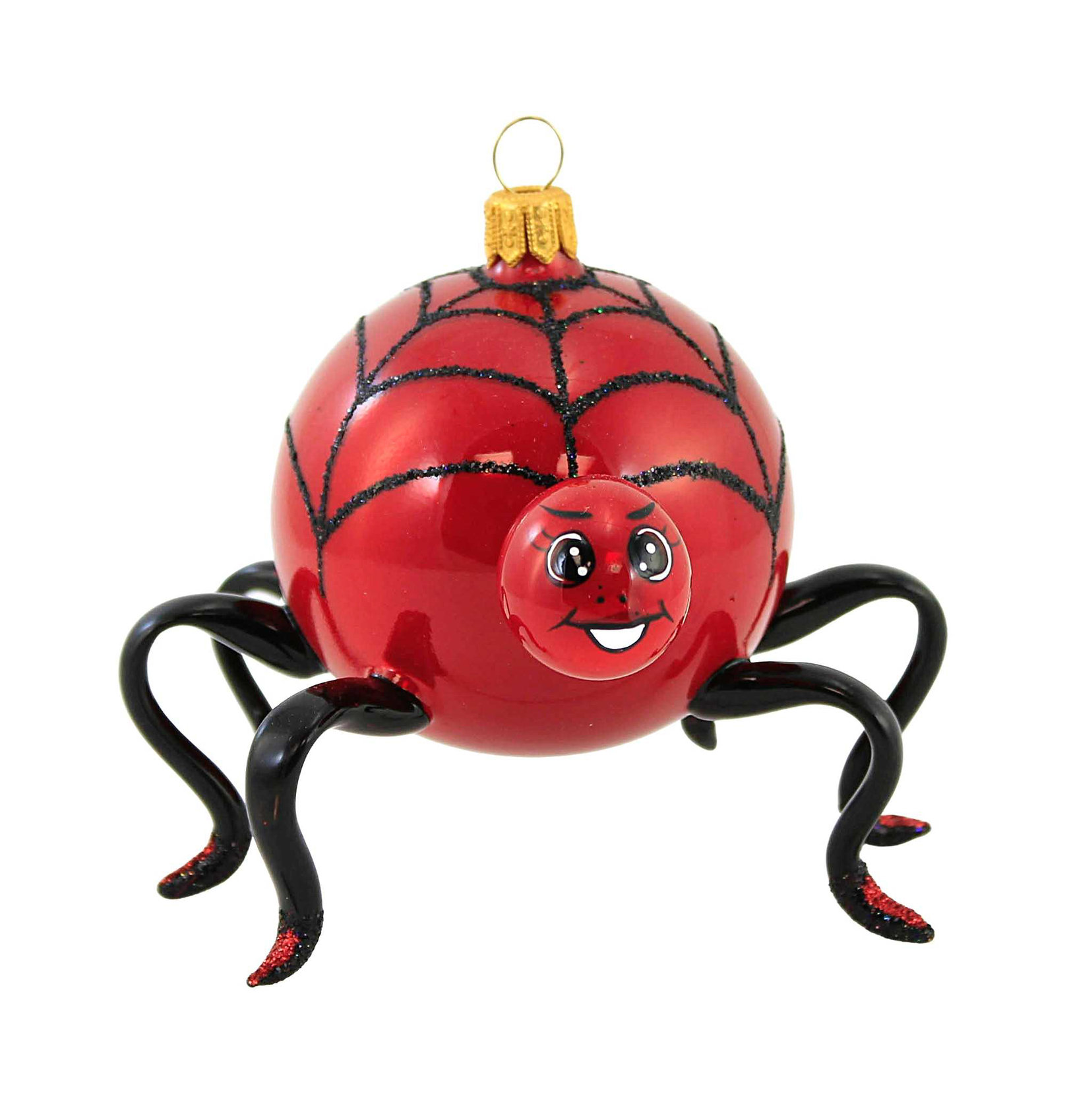 Blubom 3.25In Lovey Lulu Spider, Glass, Spring Ornament Valentine ...