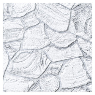 Faux Stone PVC 3D Wall Panels,, various packs - Midcentury - Wall ...