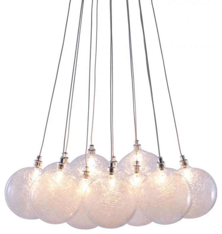 Cosmos Ceiling Lamp Clear - Contemporary - Chandeliers - by First of a ...