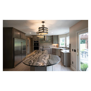 Medina Kitchen and Mud Room Transformation - Transitional - Kitchen ...