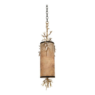 Oakham 8x29.5in 2 Lt Rustic Lodge Mini-Pendants by Kalco - Rustic ...