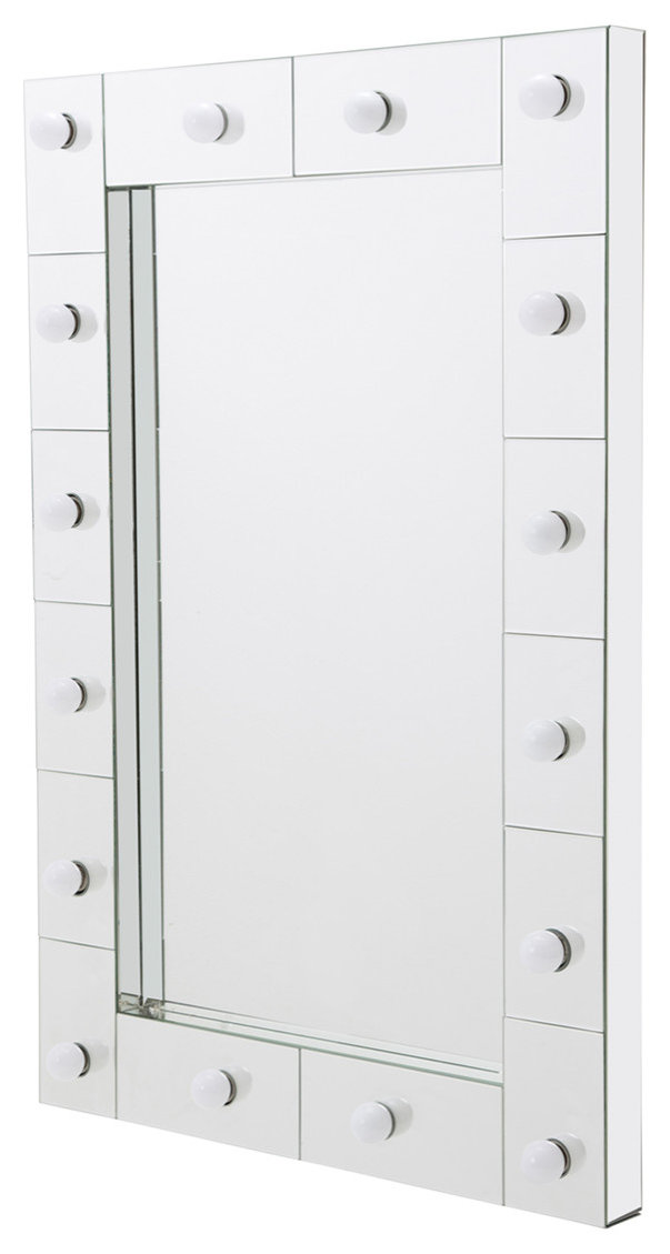 Montreal LED Wall Vanity Mirror - Contemporary - Wall Mirrors - by ...