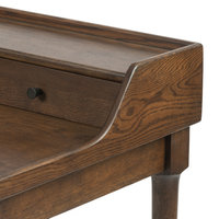 Moreau Writing Desk-Dark Toasted Oak - Midcentury - Desks And Hutches ...