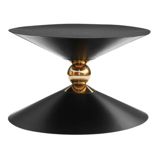 Malia Iron Coffee Table - Contemporary - Coffee Tables - by Meridian ...