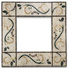 Emerald Gold 6.3x15 Marble Mosaic Border Listello Tile Polished, 1 ...