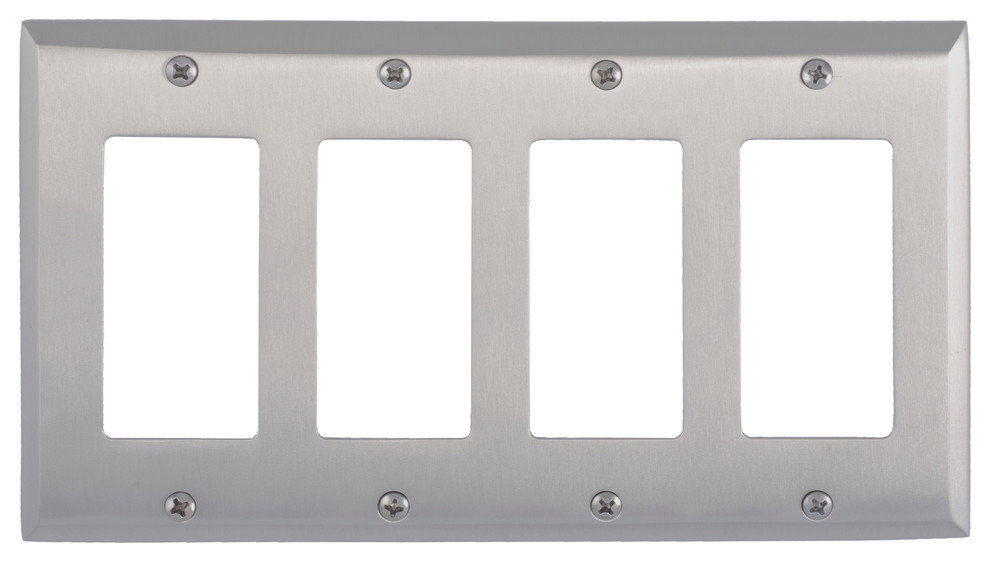 Quaker Quad Gfci - Transitional - Switch Plates And Outlet Covers - by ...