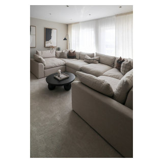 Rosewell Cinema Room - Modern - Home Theater - Edinburgh - by Studio Heim | Houzz