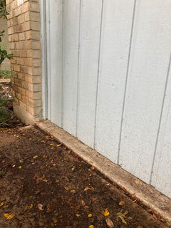 brick barrier for water infiltration