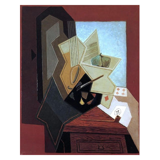Juan Gris The Painter's Window, 20"x25" Wall Decal, 20x25 ...