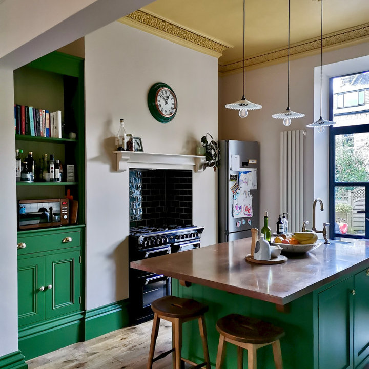 75 Beautiful Kitchen with a Chimney Breast Ideas and Designs - November ...