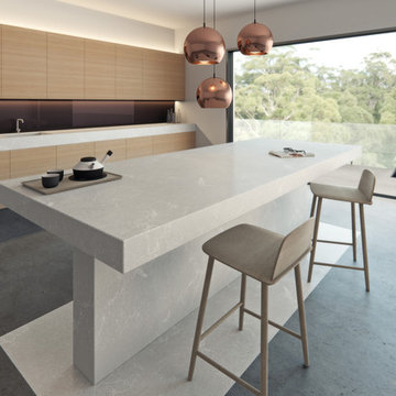 Caesarstone Alpine Mist - Photos & Ideas | Houzz