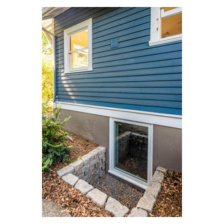 Sellwood-Moreland Basement Remodel - Egress Window View - Traditional ...