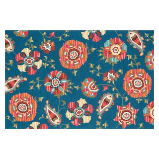 Loloi Summerton Collection Rug, Blue and Multi, 2'-3" X 3'-9 ...