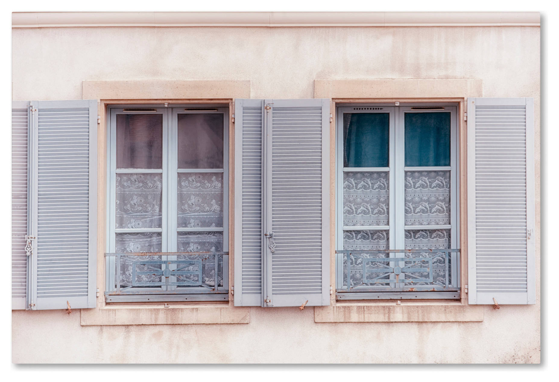 Cora Niele 'French Windows II' Canvas Art, 19 x 12 - Contemporary ...