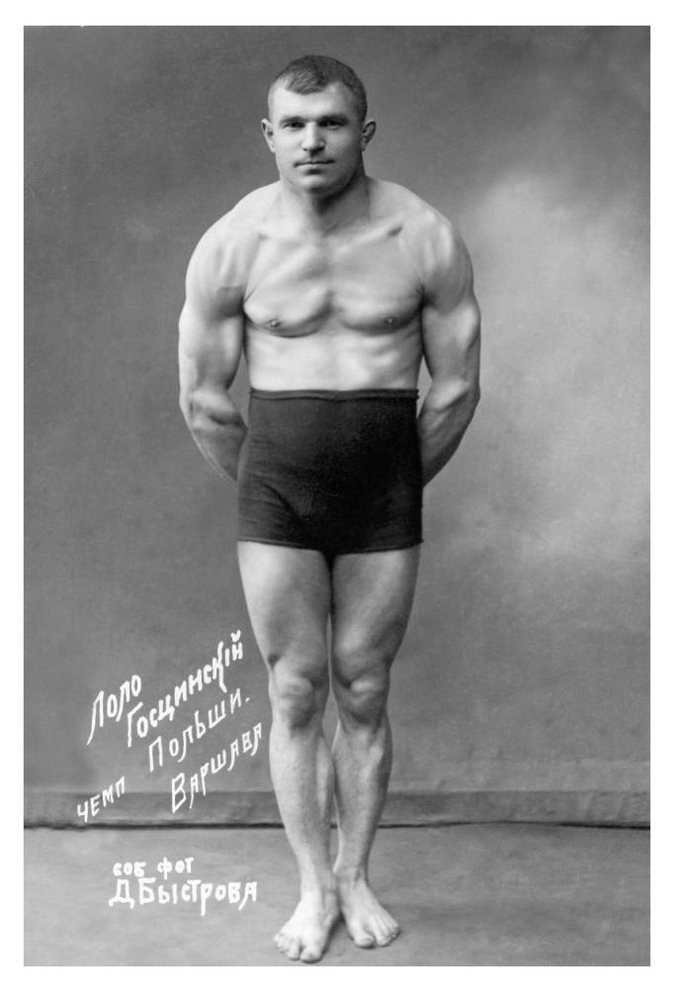 "Flexing Russian Wrestler" Digital Paper Print by Vintage Wrestler, 17 ...
