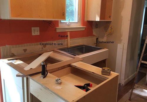 Kitchen Faucet placement Help!! Measurements in 2 days!