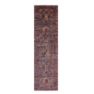 2' 9" X 9' 11" Handmade Persian Tabriz Wool Runner Rug - Q16484, 2' 9 ...