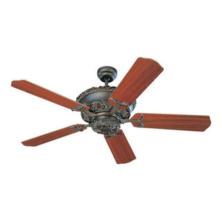 52' Aberdeen Fan - Roman Bronze - Traditional - Ceiling Fans - by ...