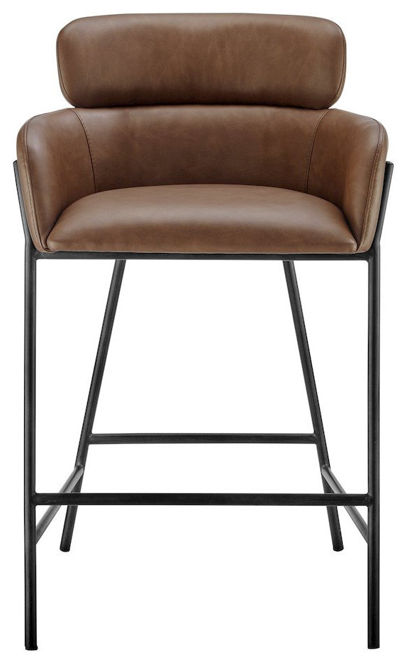 Finley PU Counter Stool - Contemporary - Bar Stools And Counter Stools ...