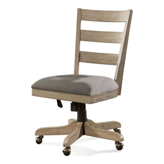 Riverside Furniture Perspectives Wood Back Upholstered Desk Chair ...