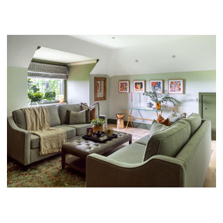 Attic Renovation - Transitional - Living Room - London - by Studio ...