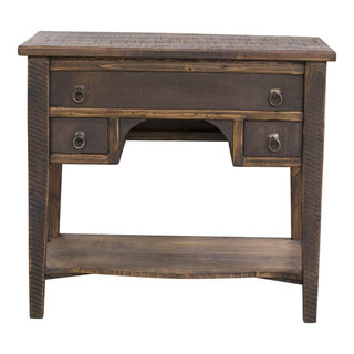 Lewis Single Sink Vanity, 30"x20"x32" - Rustic - Bathroom Vanities And ...