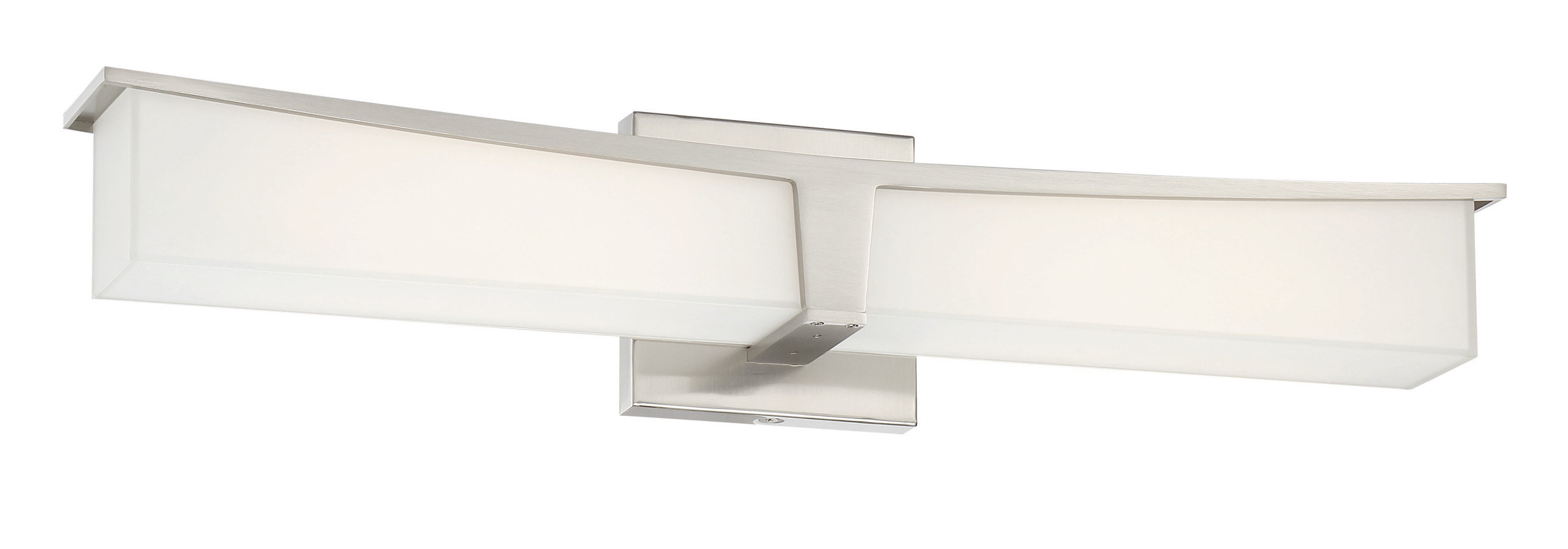 George Kovacs Plane LED Bath Light, Brushed Nickel - Transitional ...