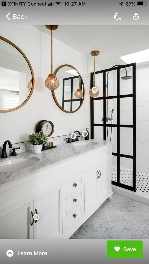 Shower Glass Grid Panel