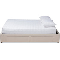 Leni Platform Storage Bed Frame - Transitional - Platform Beds - by ...