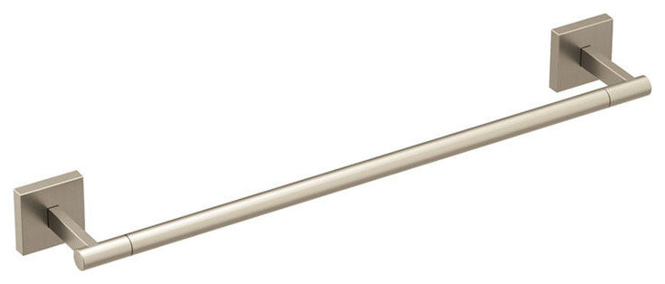 Moen Triva 18" Towel Bar, Brushed Nickel - BP1818BN - Transitional ...